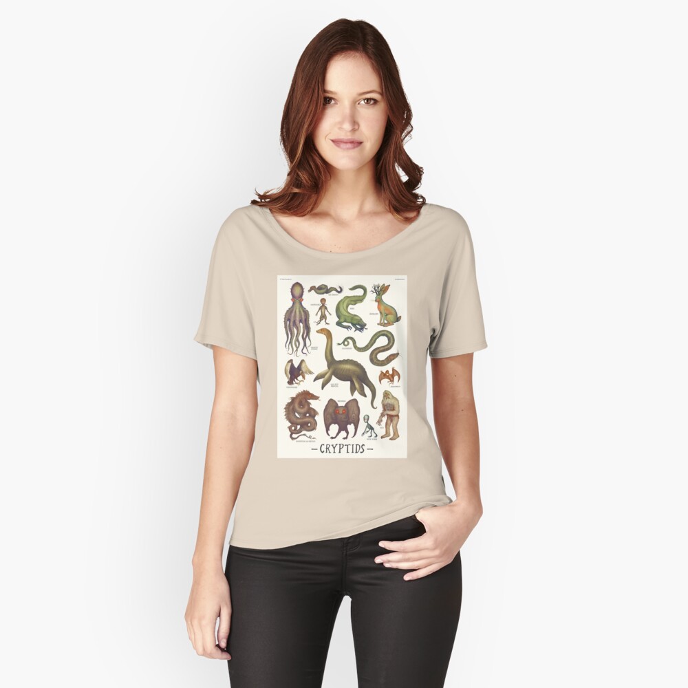 "Cryptids, Cryptozoology species" Essential T-Shirt for Sale by ...