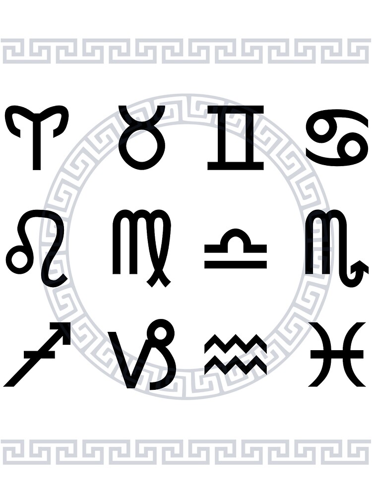 "Zodiac Signs (Universal) Bestseller " Poster by AllAbouts1 | Redbubble