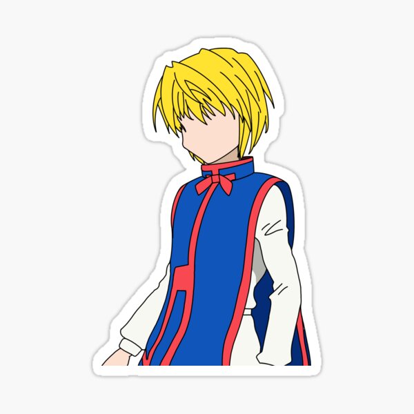 Kurapika Kurta Stickers | Redbubble