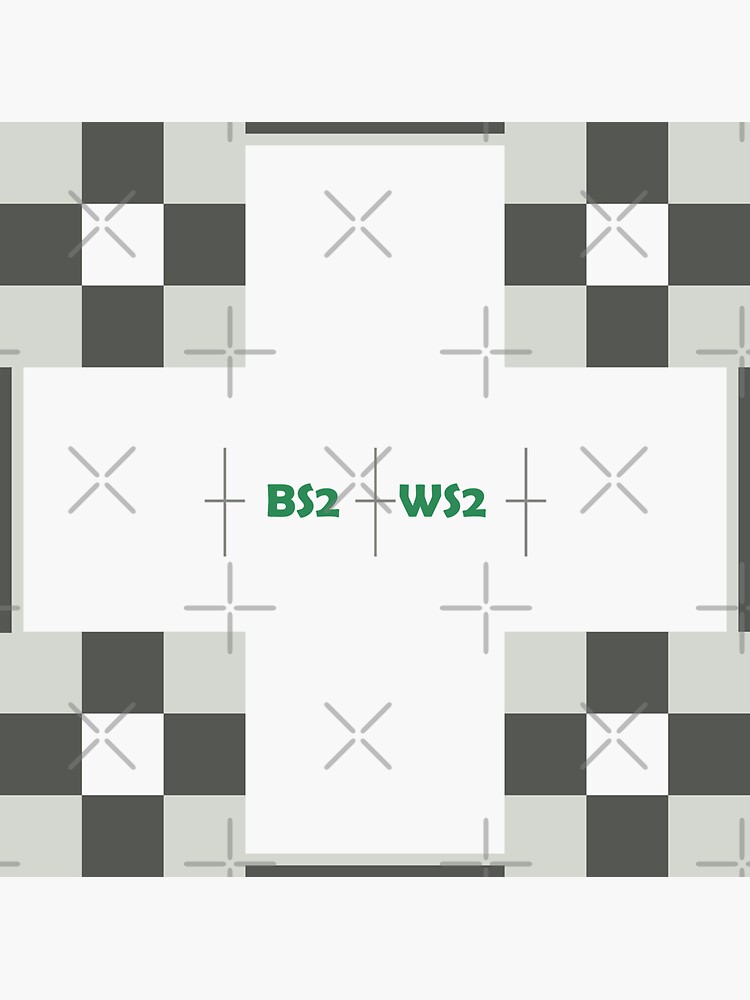 "BS2 Template" Sticker for Sale by FOX1999-Design | Redbubble