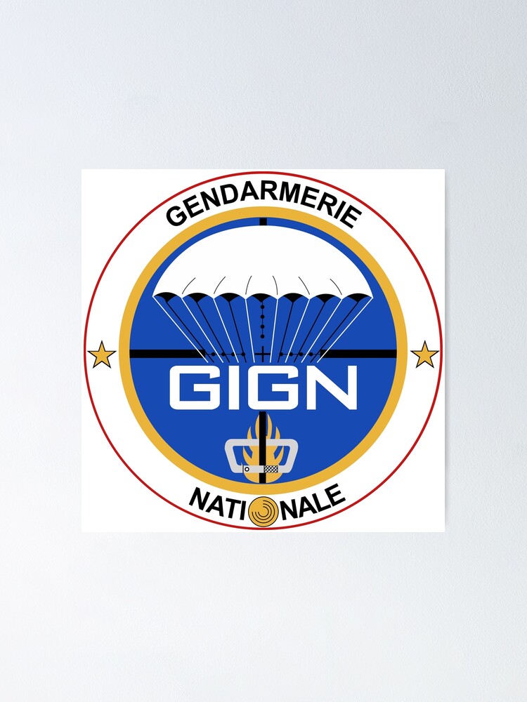 "GIGN France Special Forces" Poster for Sale by rambotees | Redbubble
