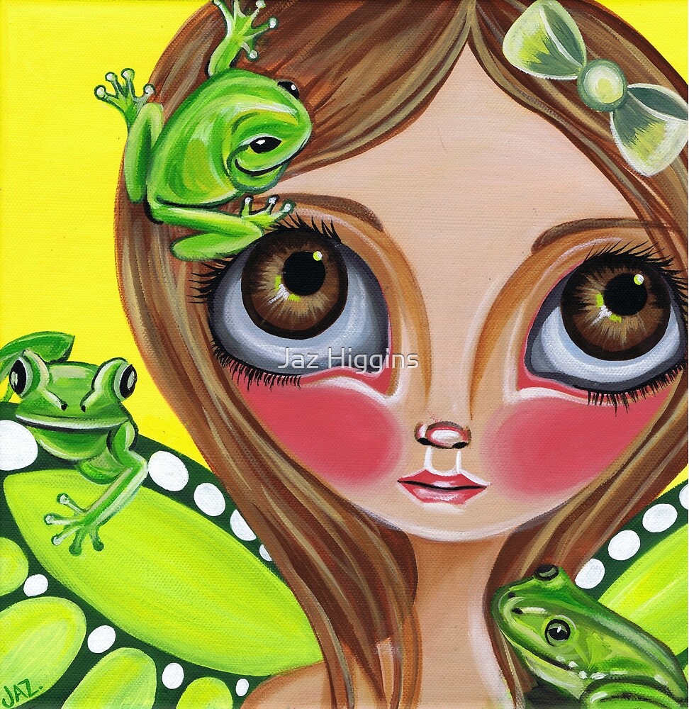 "Frog Fairy" by Jaz Higgins | Redbubble