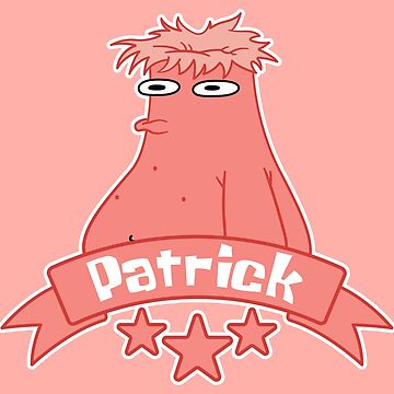"Patrick Star Head Ripped Off" Sticker for Sale by GhostWrench | Redbubble