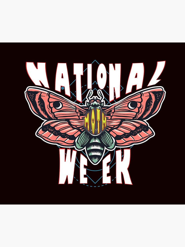 "National Moth Week" Poster by roleshop | Redbubble