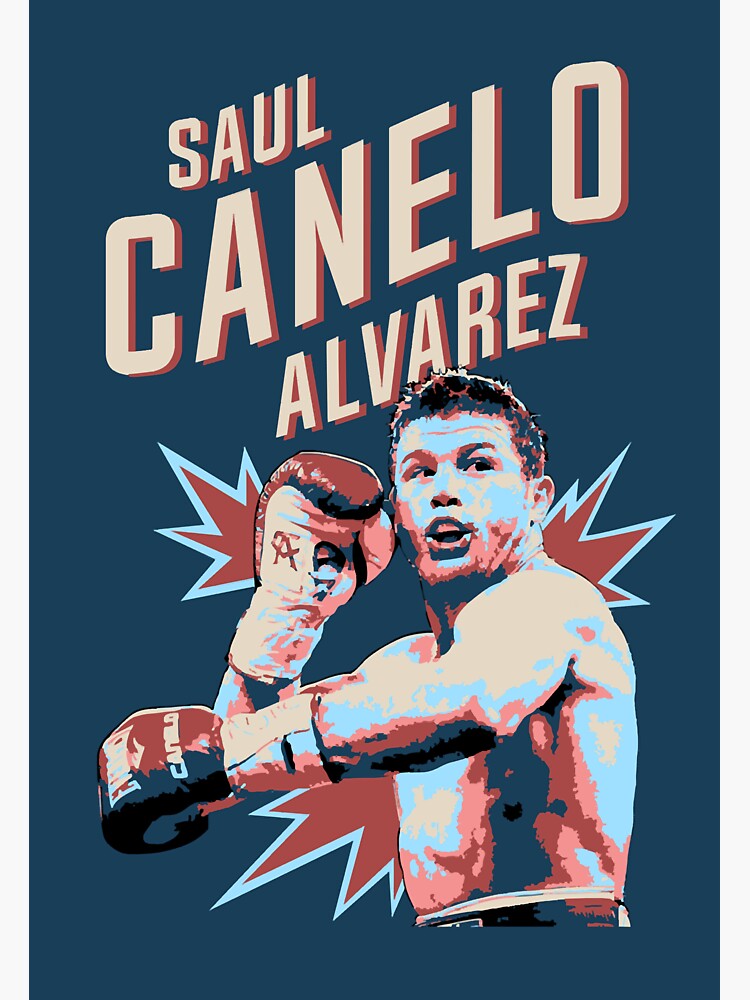 "Canelo-Alvarez" Sticker for Sale by proffitt5 | Redbubble