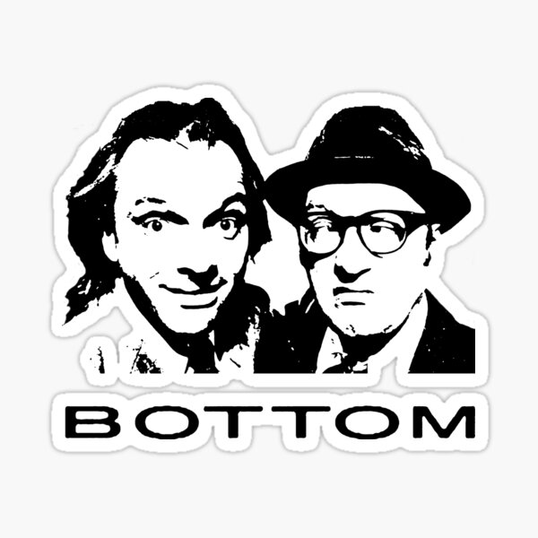 "Bottom - Bottom Richie and Eddie" Sticker by unbreakableman | Redbubble