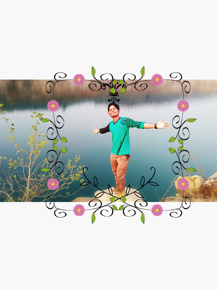 "Boy pic" Sticker by Paffusona | Redbubble