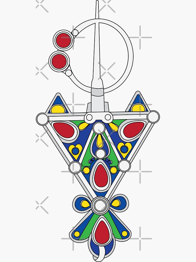 "Amazigh Berber kabyle Symbole" Sticker for Sale by NeliaThiziri ...