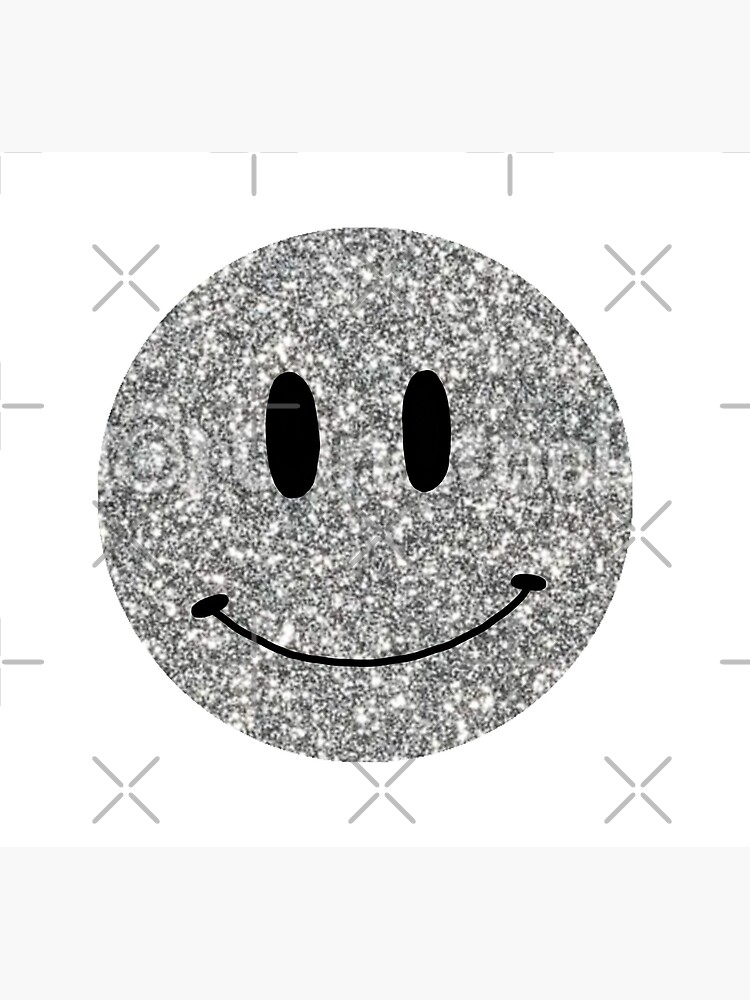 "glitter smiley face" Poster by beachyyydesign | Redbubble