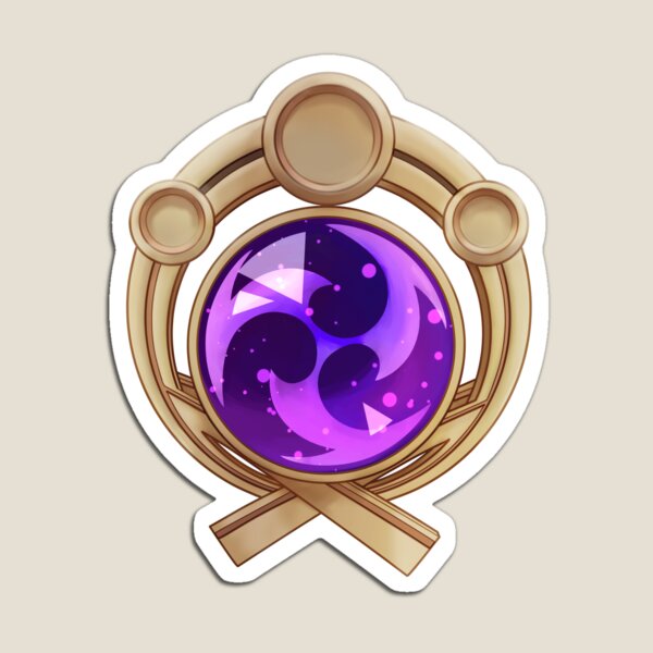 "Genshin Impact Inazuma Electro Vision" Magnet for Sale by chaiimu ...