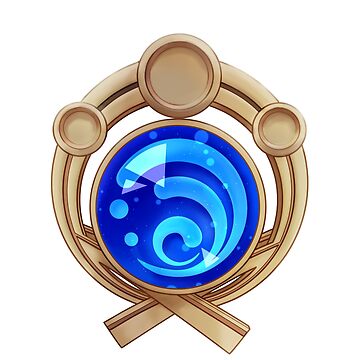 "Genshin Impact Inazuma Hydro Vision" Magnet for Sale by chaiimu ...