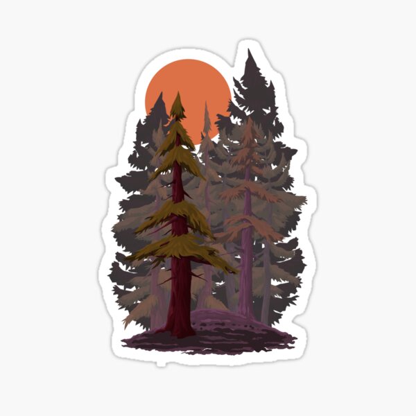 "Forrest" Sticker for Sale by Tuyeproject | Redbubble