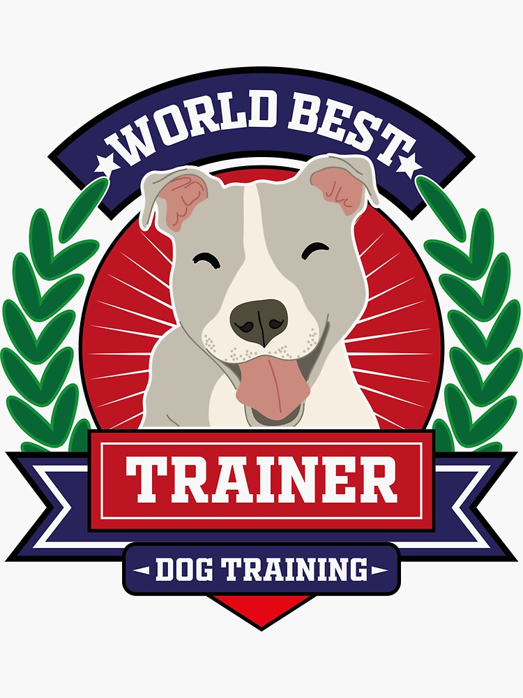 "World best trainer" Sticker by Unohana | Redbubble