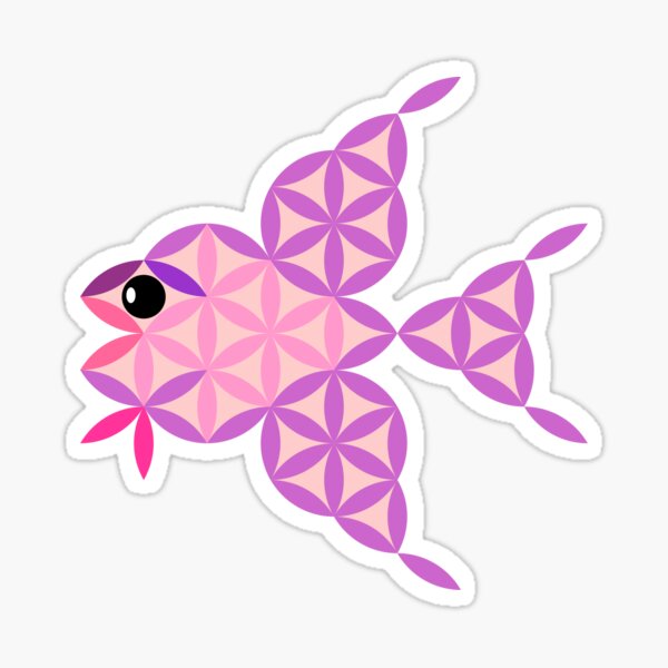 "The Fish Of Life, New Design" Sticker for Sale by podweb | Redbubble