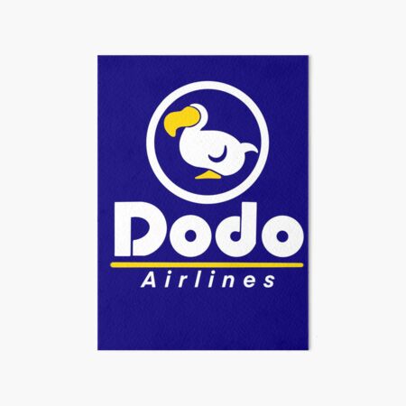 Dodo Airlines Wall Art | Redbubble