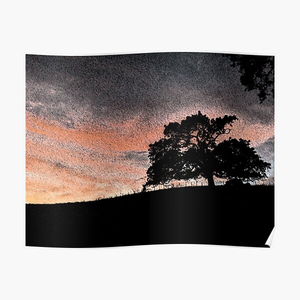 "The oak tree" Poster by Rozanka | Redbubble