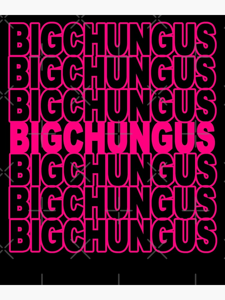 Lámina fotográfica «Big Chungus Shadow Meme Conejo Gordo Conejo» de ...