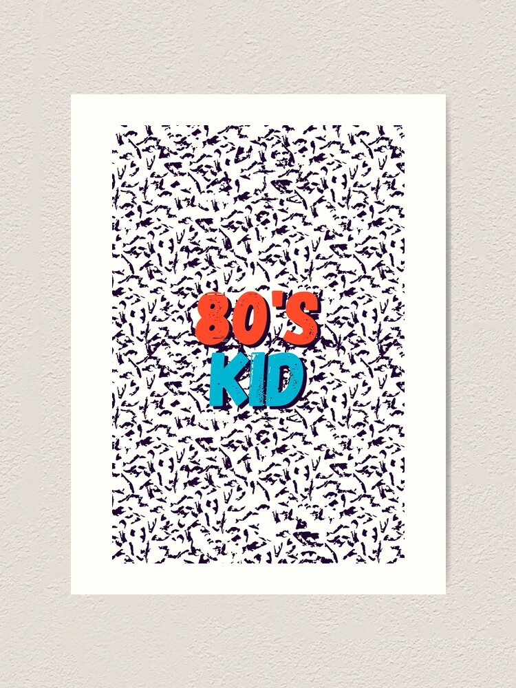 "80s kid Bold text typography : Fun, motivational and inspirational ...