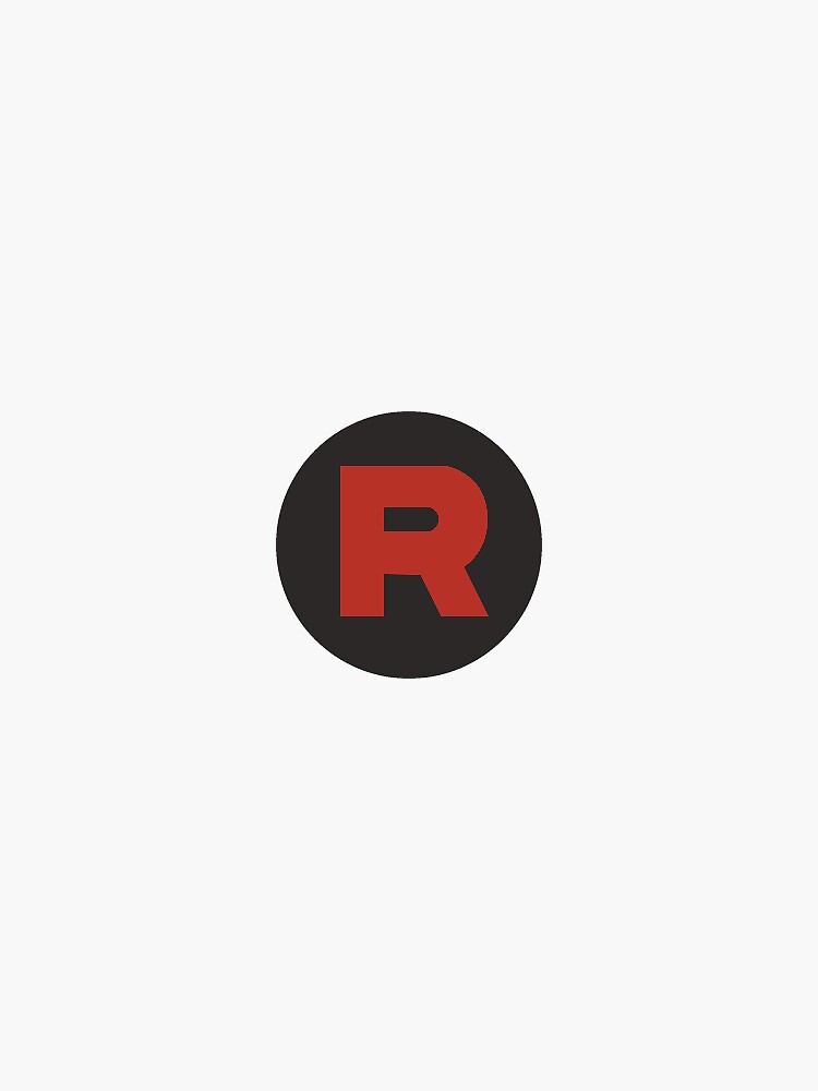"Team Rocket sticker" Sticker for Sale by saonadorado | Redbubble