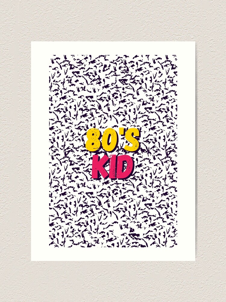"80s kid Bold text typography : Fun, motivational and inspirational ...
