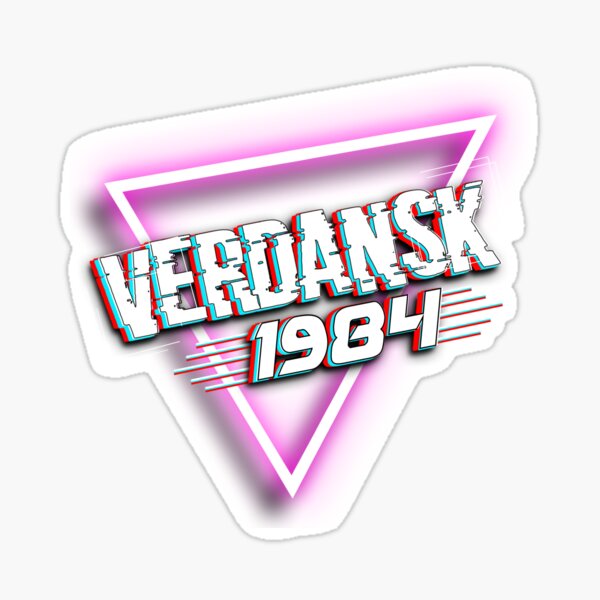 "Verdansk 1984" Sticker by DragonGFX | Redbubble