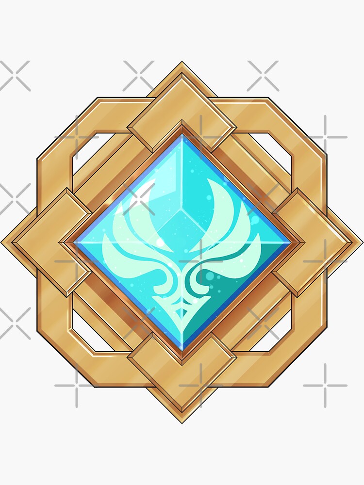 "Liyue Anemo Vision V2" Sticker for Sale by chaiimu | Redbubble