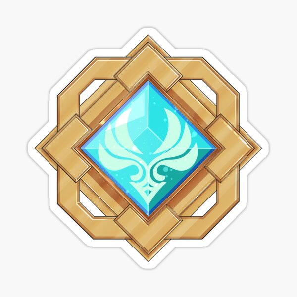 "Liyue Anemo Vision V2" Sticker for Sale by chaiimu | Redbubble