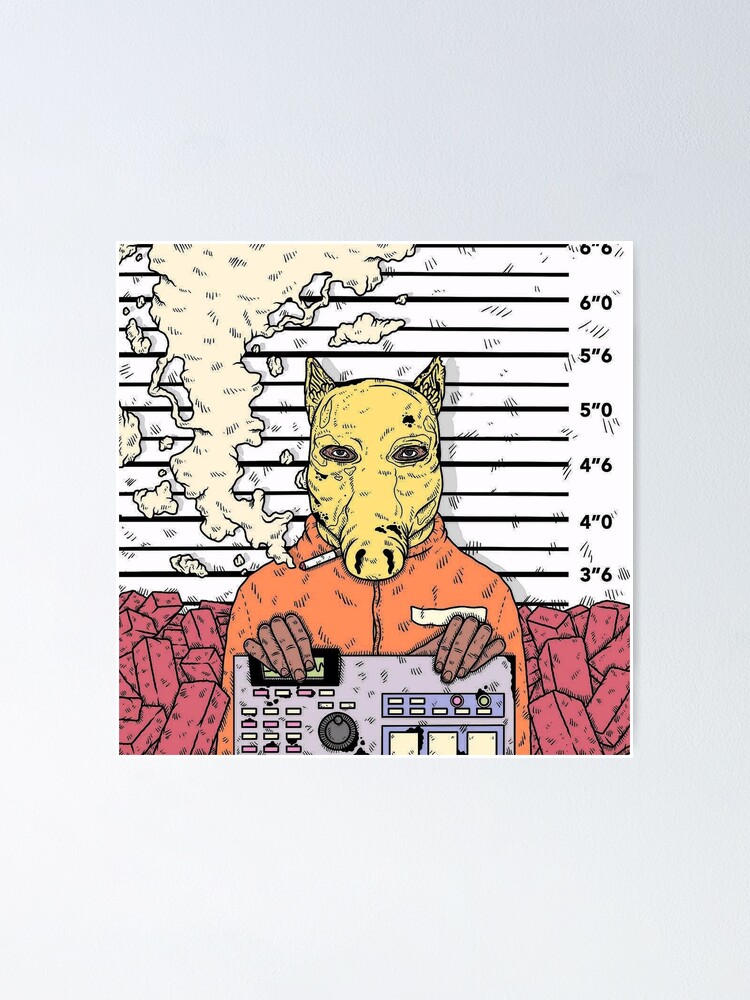 "quasimoto madlib" Poster for Sale by AmidamaruYoh | Redbubble