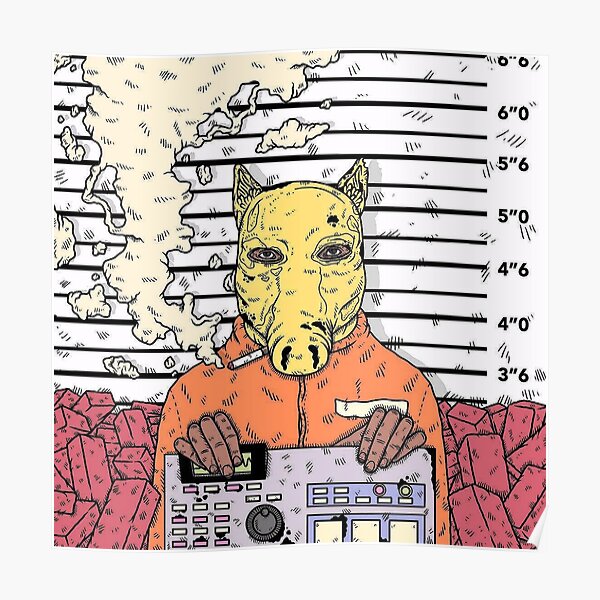 "quasimoto madlib" Poster for Sale by AmidamaruYoh | Redbubble