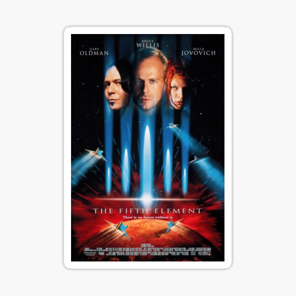 "the Fifth Element" Sticker for Sale by fdfv | Redbubble