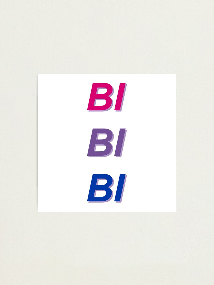 "Bi Bi Bi Pride Flag NSYNC Vertical Text with Purple Shadow ...