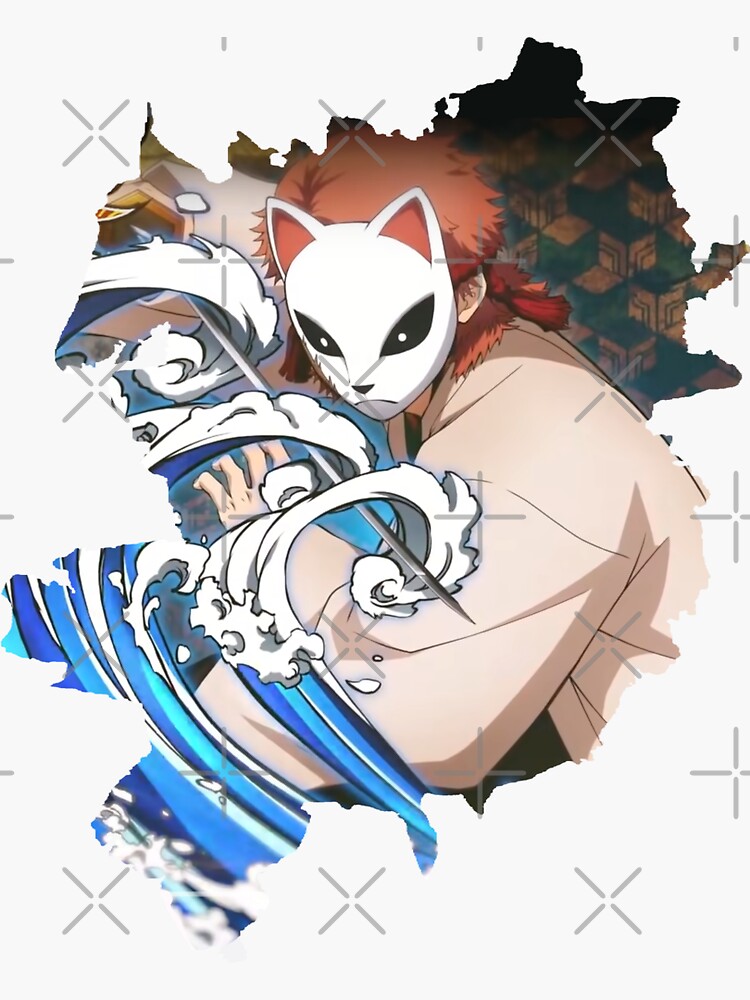 "Sabito " Sticker for Sale by Anime-Nation | Redbubble