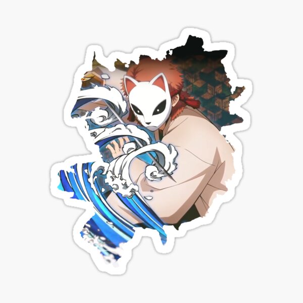 "Sabito " Sticker for Sale by Anime-Nation | Redbubble