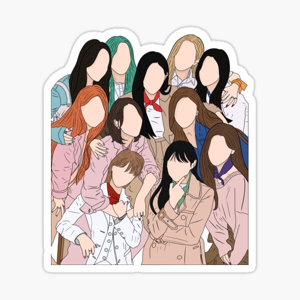 "LOONA 2021 SEASON'S GREETINGS " Sticker for Sale by OneandOnlyRosy ...