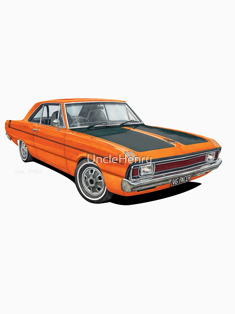 "Valiant VG Pacer Coupe Design in Orange" Essential T-Shirt for Sale by ...