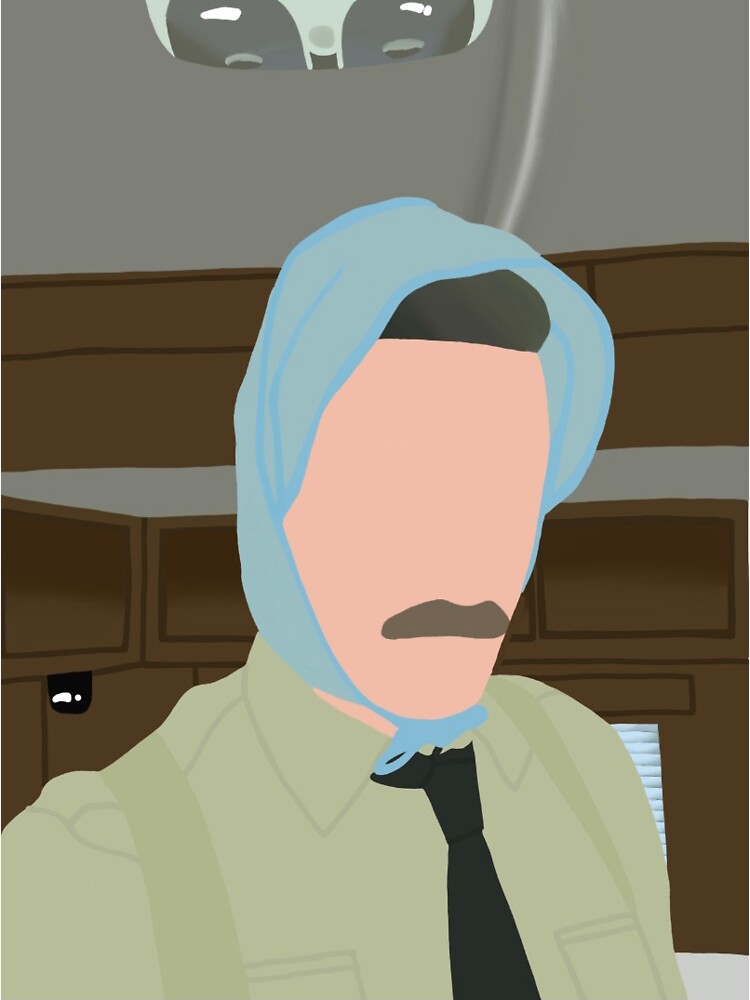 "Ben Willbond " Sticker by Abbymayarts | Redbubble