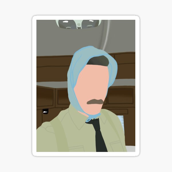 "Ben Willbond " Sticker by Abbymayarts | Redbubble