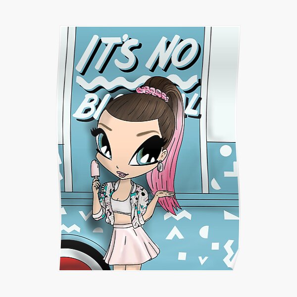 Póster «Katy Perry Así es como hacemos Cartoon Chibi Cute» de ...