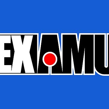 "Examu (エクサム) Logo" Poster for Sale by RubenCRM | Redbubble