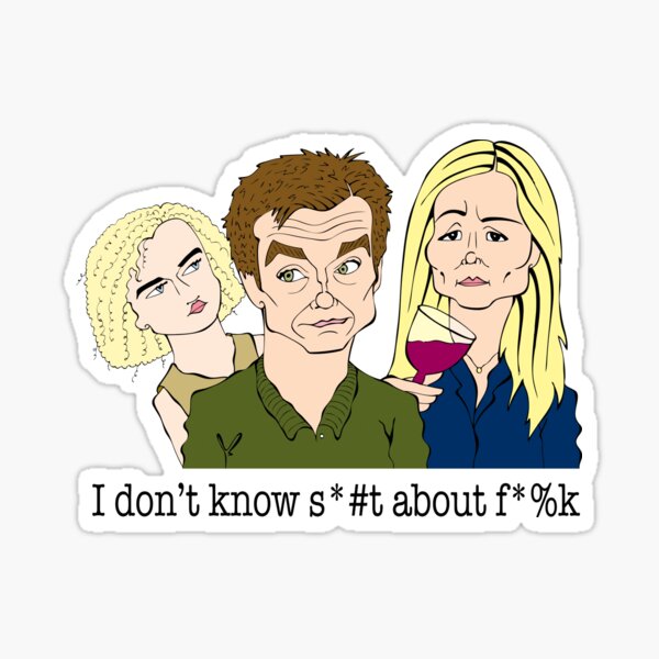 "Dark Comedy" Sticker by cartoonistguy | Redbubble