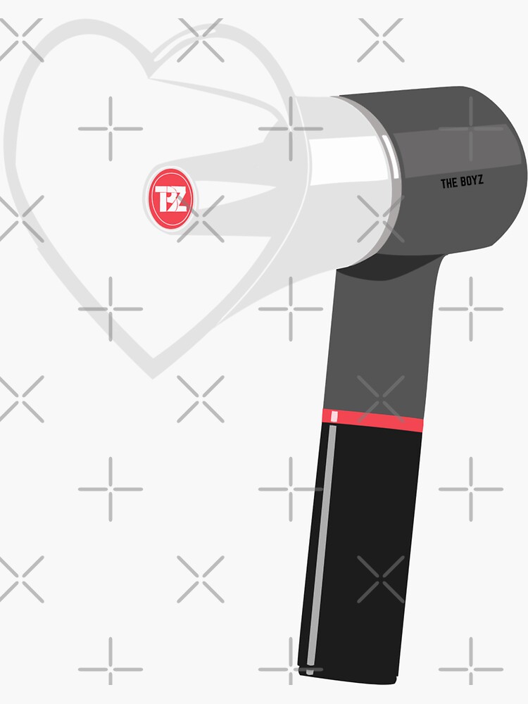 "The Boyz Lightstick - Kpop" Sticker for Sale by sunnySaraV | Redbubble