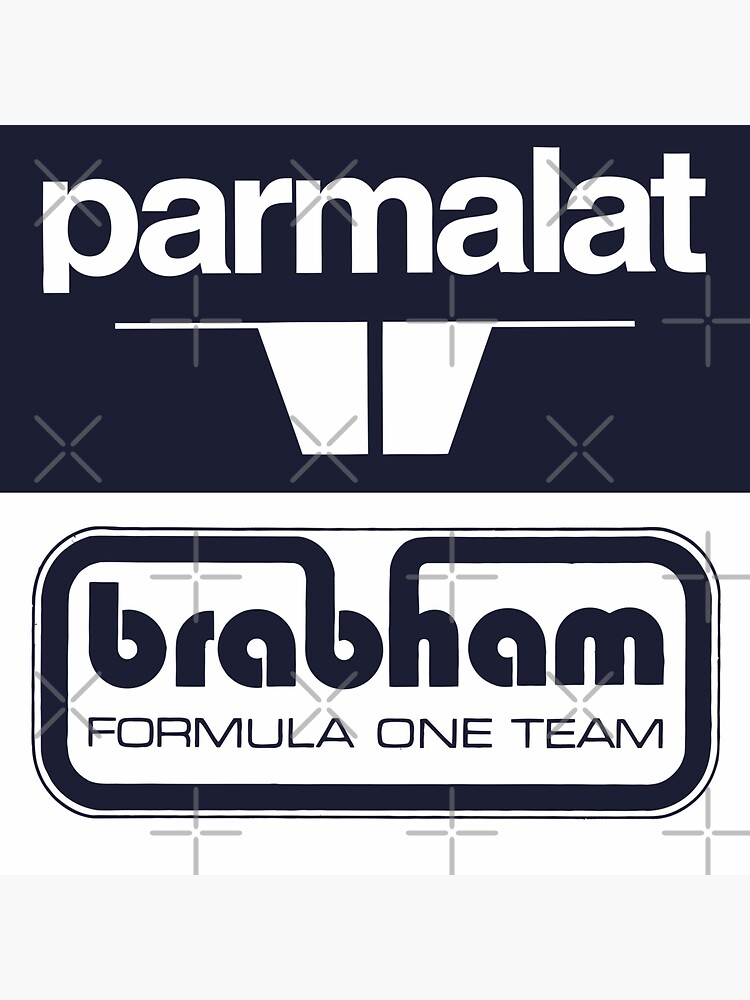 "Brabham Parmalat racing 1" Sticker for Sale by Speedbirddesign | Redbubble