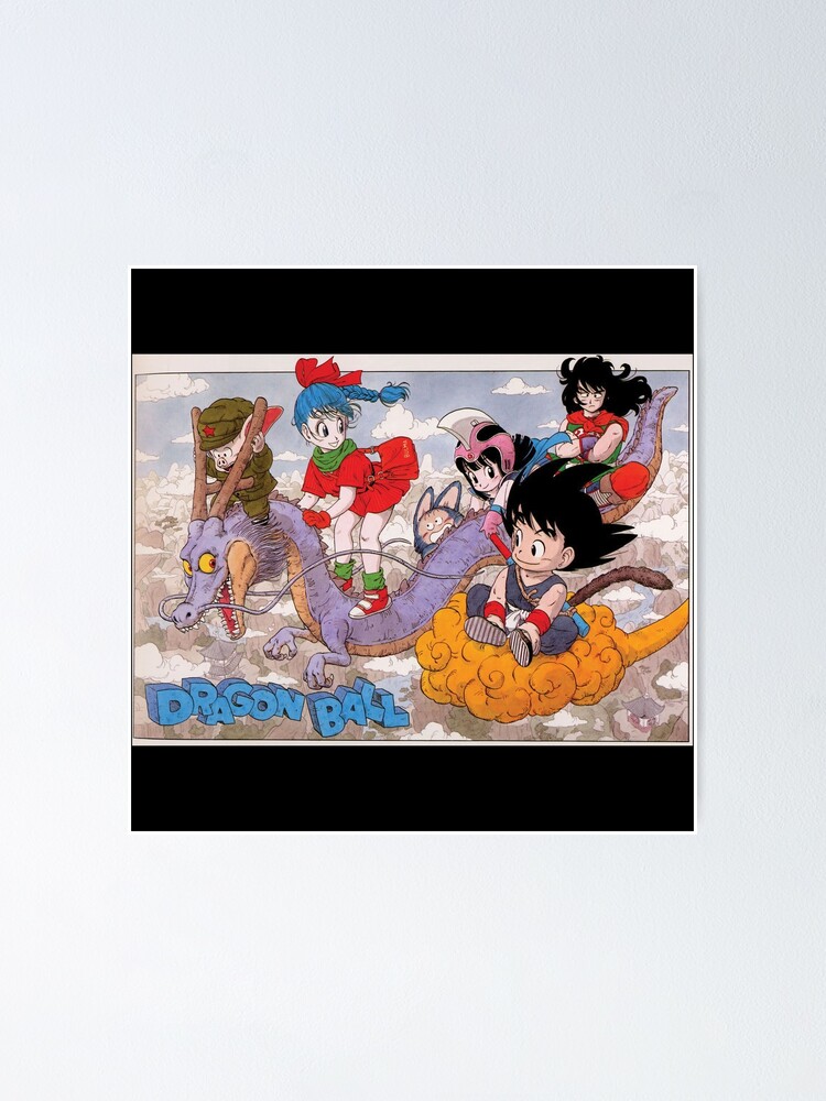 "DBZ Kid Goku and Friends" Poster by CassidyCreates | Redbubble