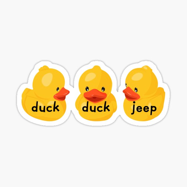 Sticker: Ente Gesicht | Redbubble