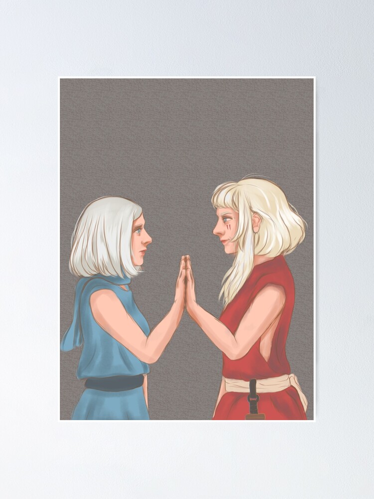 "Aurora Aksnes Runaway Illustration " Poster by iratseluya | Redbubble