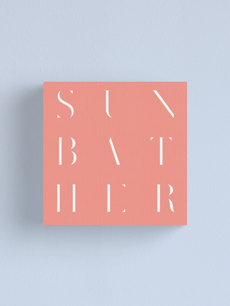 "Sunbather Album Artwork" Canvas Print for Sale by reffjey | Redbubble