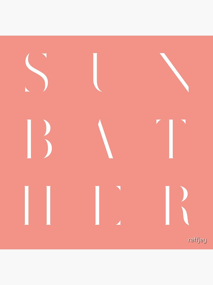 "Sunbather Album Artwork" Canvas Print for Sale by reffjey | Redbubble