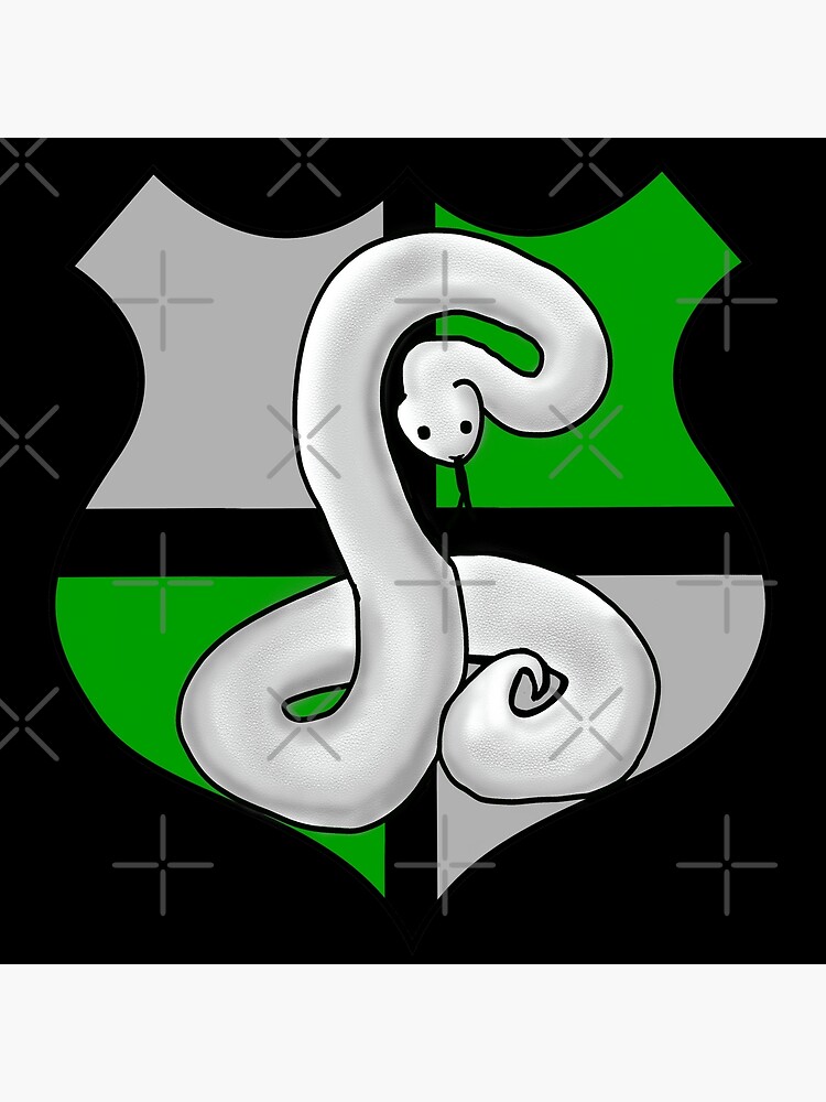 "Slythering snake crest" Poster by MelissaLeman | Redbubble