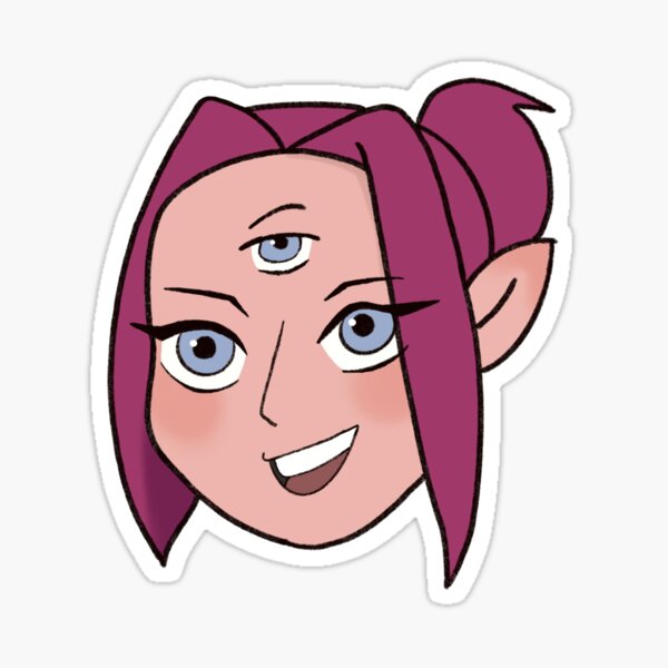 "boscha from the owl house" Sticker for Sale by Diygurugirl | Redbubble