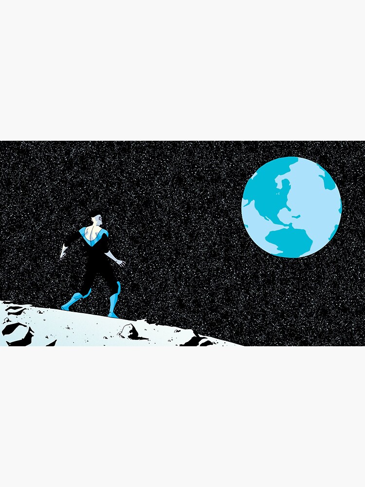 "Invincible! - Invincible Mark on the Moon" Sticker for Sale by ...